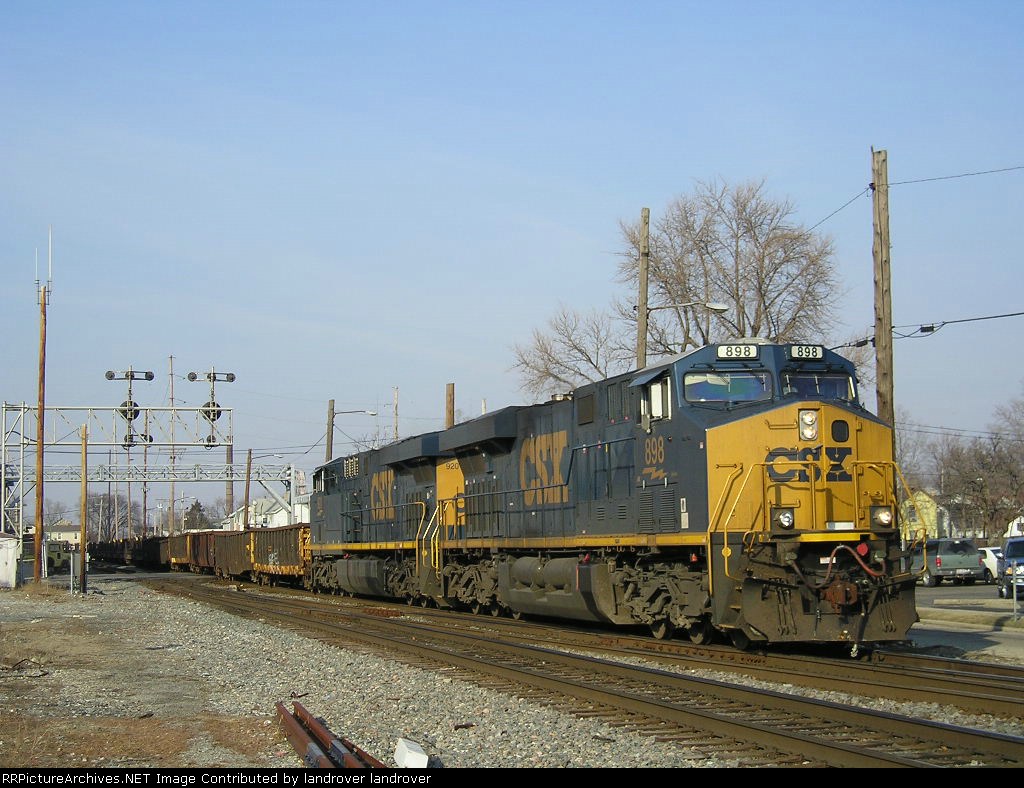 CSXT 898 On CSX J 783 Southbound